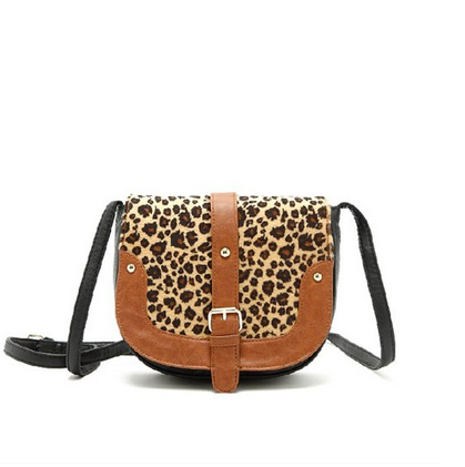 Fashion Ladies Cute Leopard Print Satchel Handbag Shoulder Bag For ...